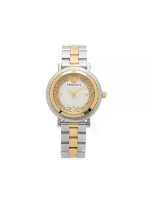 Versace Greca Flourish 35mm Timepiece - Silver