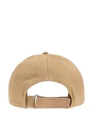 Moncler Logo-embroidered Cap - Neutrals