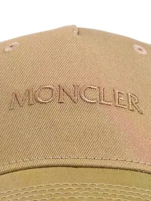 Moncler Logo-embroidered Cap - Neutrals
