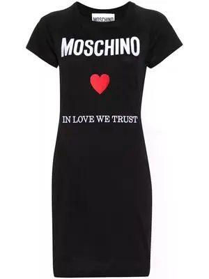 Moschino Crewneck Day Dresses