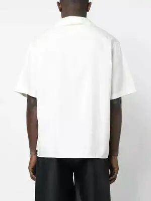 Rhude Palmas Snap Short-sleeve Shirt