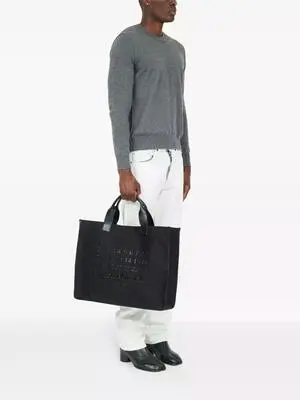 MAISON MARGIELA Large Cabas Tote Bag - Black