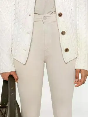 MOTHER The Hustler Flood Jeans - Neutrals