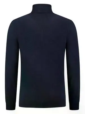 Fedeli Turtleneck Sweater - Blue