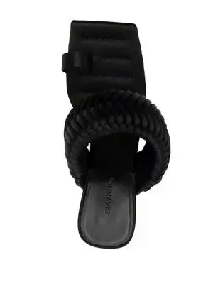 GIABORGHINI 115mm Leather Heeled Sandals