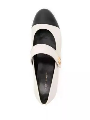 Tory Burch Nappa Leather Mary Jane Ballet Flats