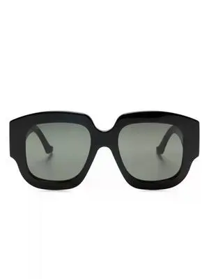 Gucci Oversize-frame Sunglasses - Black