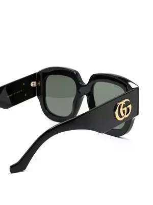 Gucci Oversize-frame Sunglasses - Black