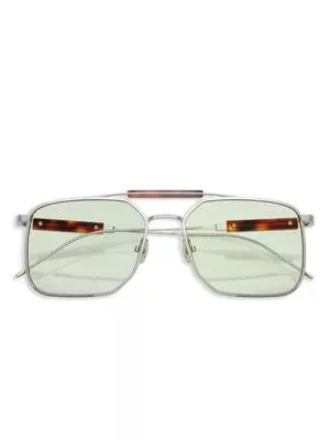 Brunello Cucinelli Square-frame Sunglasses - Silver