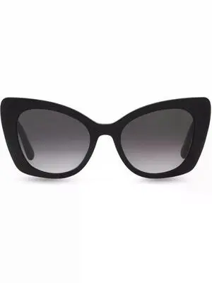 Dolce & Gabbana Dg Crossed Sunglasses - Black