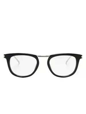 Saint Laurent Square-frame Glasses - Black