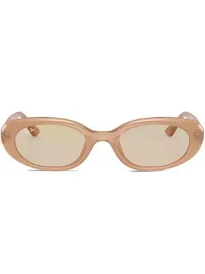 Ray-ban Logo-lettering Sunglasses - Neutrals