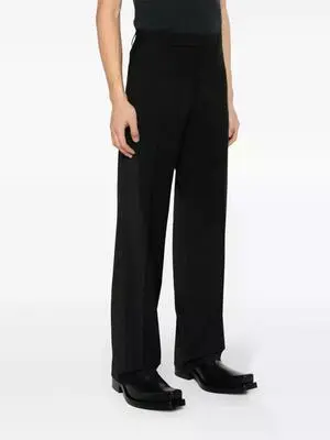 Rick Owens Dietrich Pressed-crease Trousers