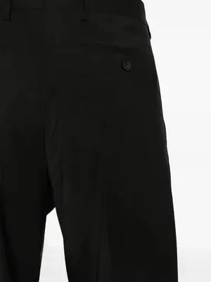 Rick Owens Dietrich Pressed-crease Trousers