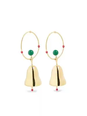 Rabanne Bell Hoop Earrings
