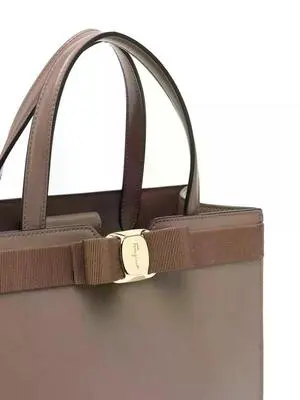 FERRAGAMO Vara Bow Leather Tote