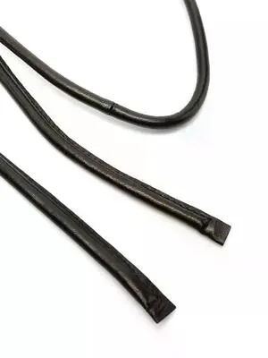 FURLING BY GIANI Filona Tied-waist Belt - Black