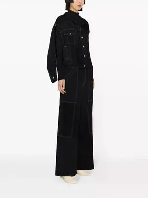 MAISON MARGIELA Metallic-thread Denim Jacket