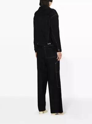 MAISON MARGIELA Metallic-thread Denim Jacket