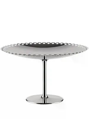 ALESSI Edges Cake Stand - Silver