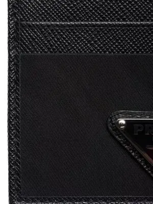 Prada Triangle-logo Leather Wallet