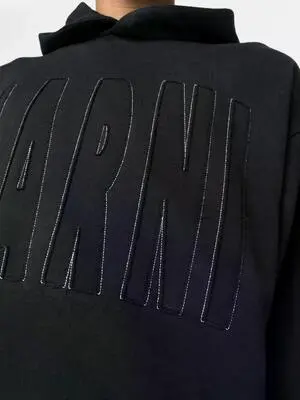 Marni Appliqué Logo Long-sleeve Hoodie