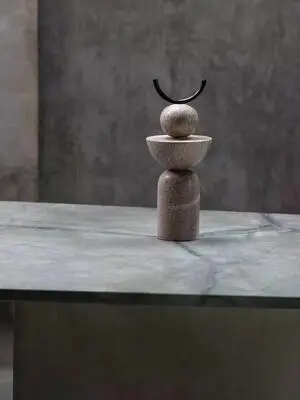GARDECO Constantin Totem 1 Stone Sculpture