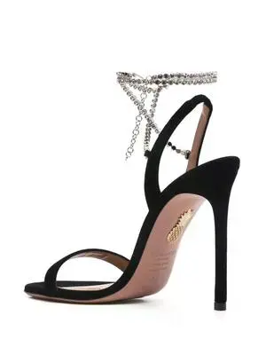 AQUAZZURA 115mm Suede Sandals