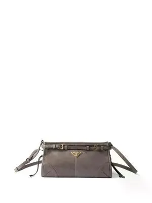 Prada Small Bonnie Shoulder Bag - Grey