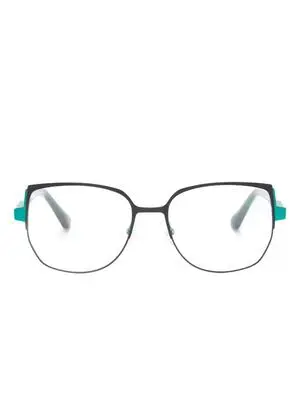 ETNIA BARCELONA Leonor Square-frame Glasses - Green