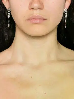 Shay 18k White Gold Diamond Drop Earrings