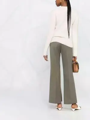 DRUMOHR Cream Lambswool Crew Neck Jumper - Neutrals