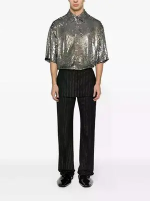 Acne Studios Pinstripe Pattern Trousers
