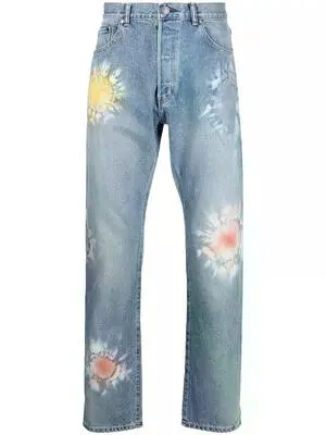 Tie & Dye Jeans For Men