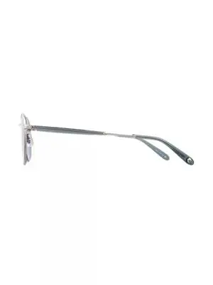 Garrett Leight World Sun Sunglasses - Silver