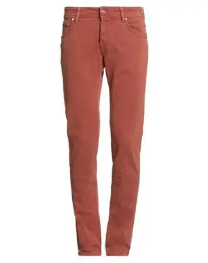 JACOB COHЁN Casual Pants In Stretch Gabardine Red