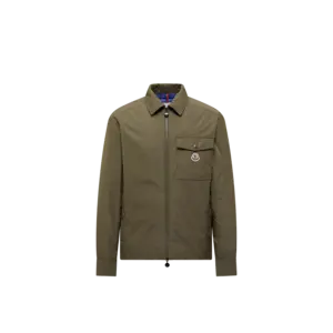 Moncler Vigeon Down Shirt Jacket - Green