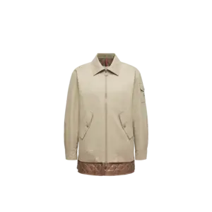 Beige Layered Jackets