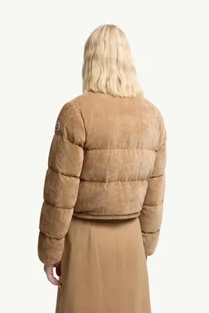 Moncler Essarts Corduroy Down Jacket - Beige