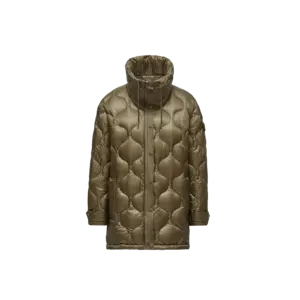 Moncler Lombi Hooded Mid-length Down Jacket