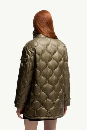 Moncler Lombi Hooded Mid-length Down Jacket