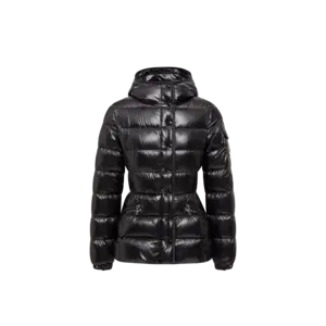 Moncler Barante Hooded Short Down Jacket - Black