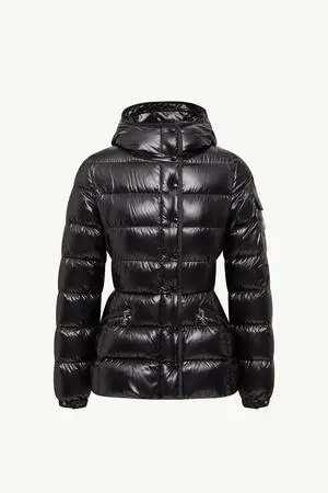 Moncler Barante Hooded Short Down Jacket - Black