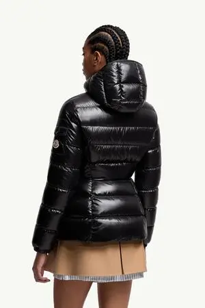 Moncler Barante Hooded Short Down Jacket - Black