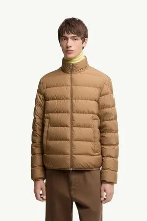 Moncler Baudinet Short Down Jacket - Beige