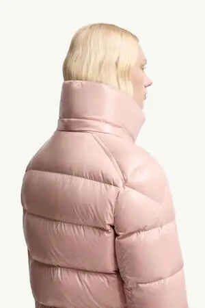 Moncler Maire Hooded Down Jacket - Pink