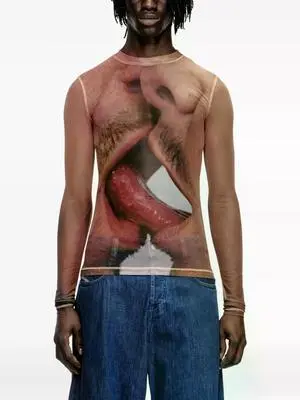 DIESEL® X Tom Of Finland Foundation T-sielar T-shirt