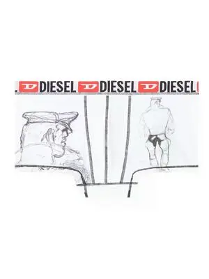 DIESEL® X Tom Of Finland Foundation Damien Boxers - White