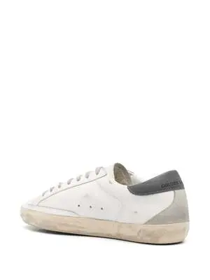 Golden Goose Super-star Sneakers - Bianco E Grigio