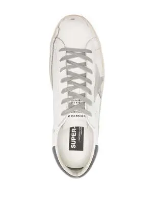 Golden Goose Super-star Sneakers - Bianco E Grigio